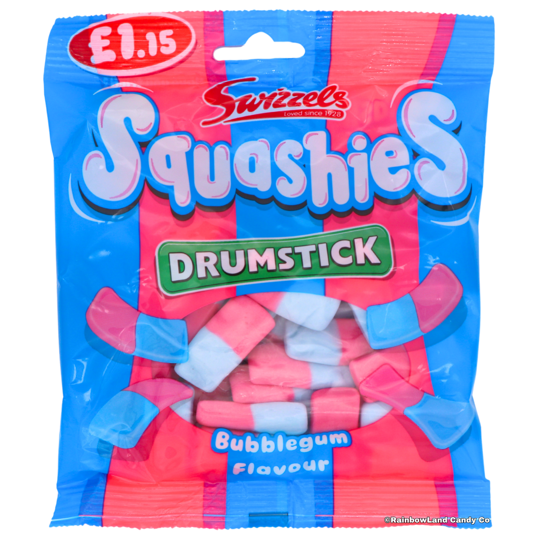 Squashies Bubblegum Flavor - Chewy Treat from the UK – RainbowLand Candy Co