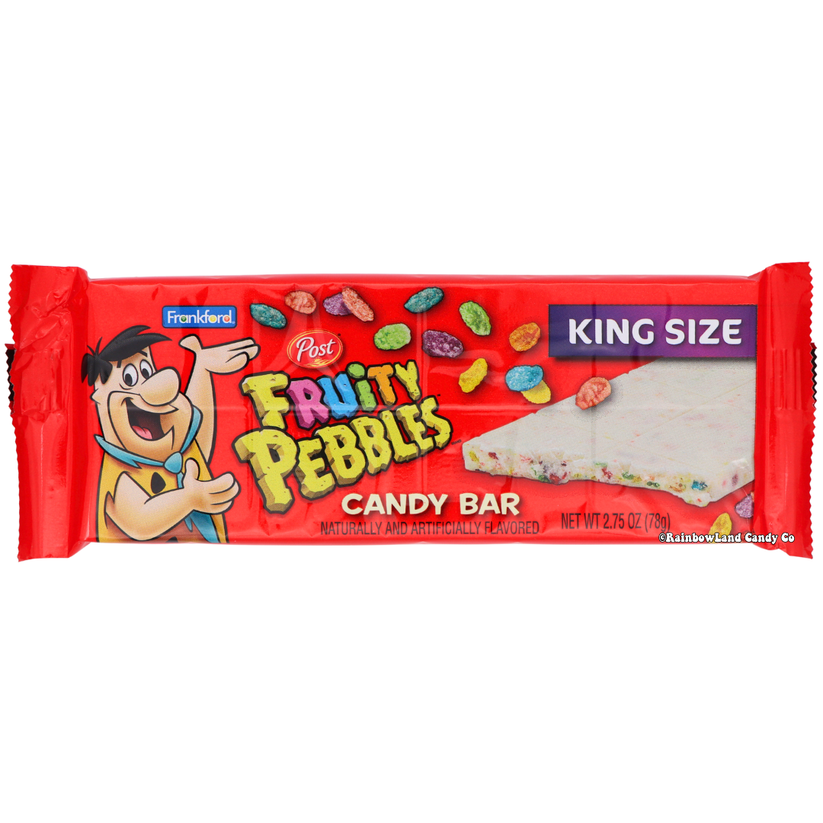 Fruity Pebbles Candy Bar - Delicious Cereal Treats – RainbowLand Candy Co