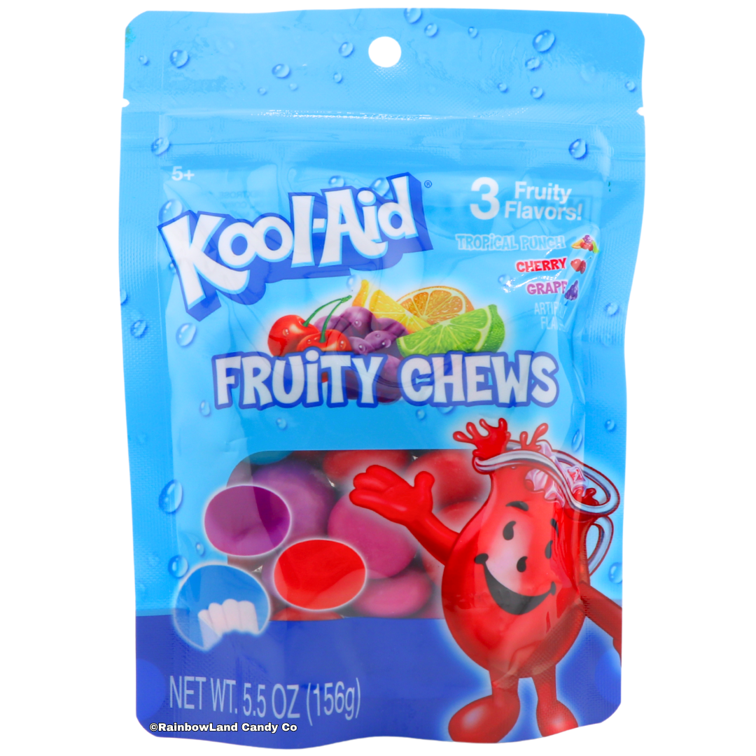 Kool-Aid Fruity Chews - Bold and Fruity Candy, 5.5 oz Pack ...