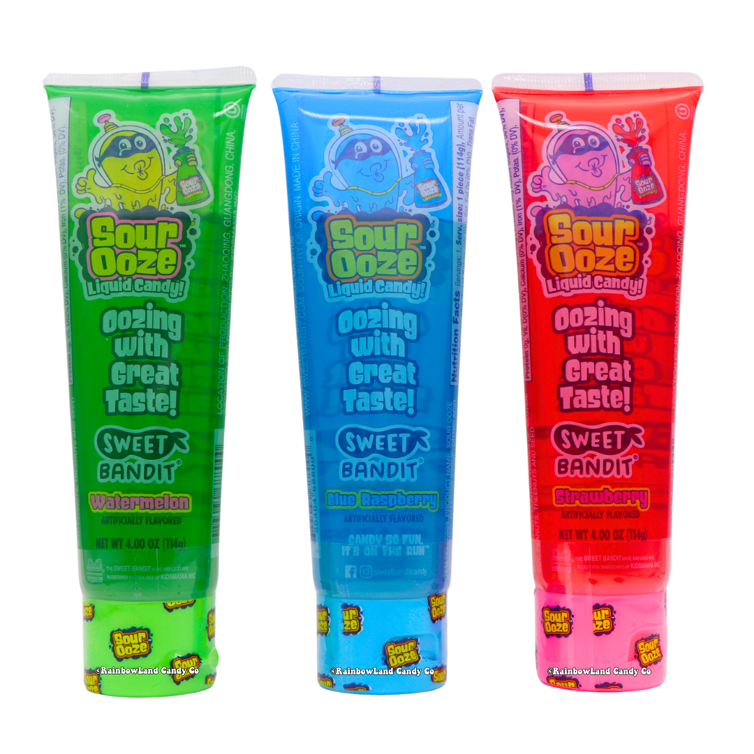 Sour Ooze Tube - Enjoy Delicious Sour Candy Flavors – RainbowLand Candy Co