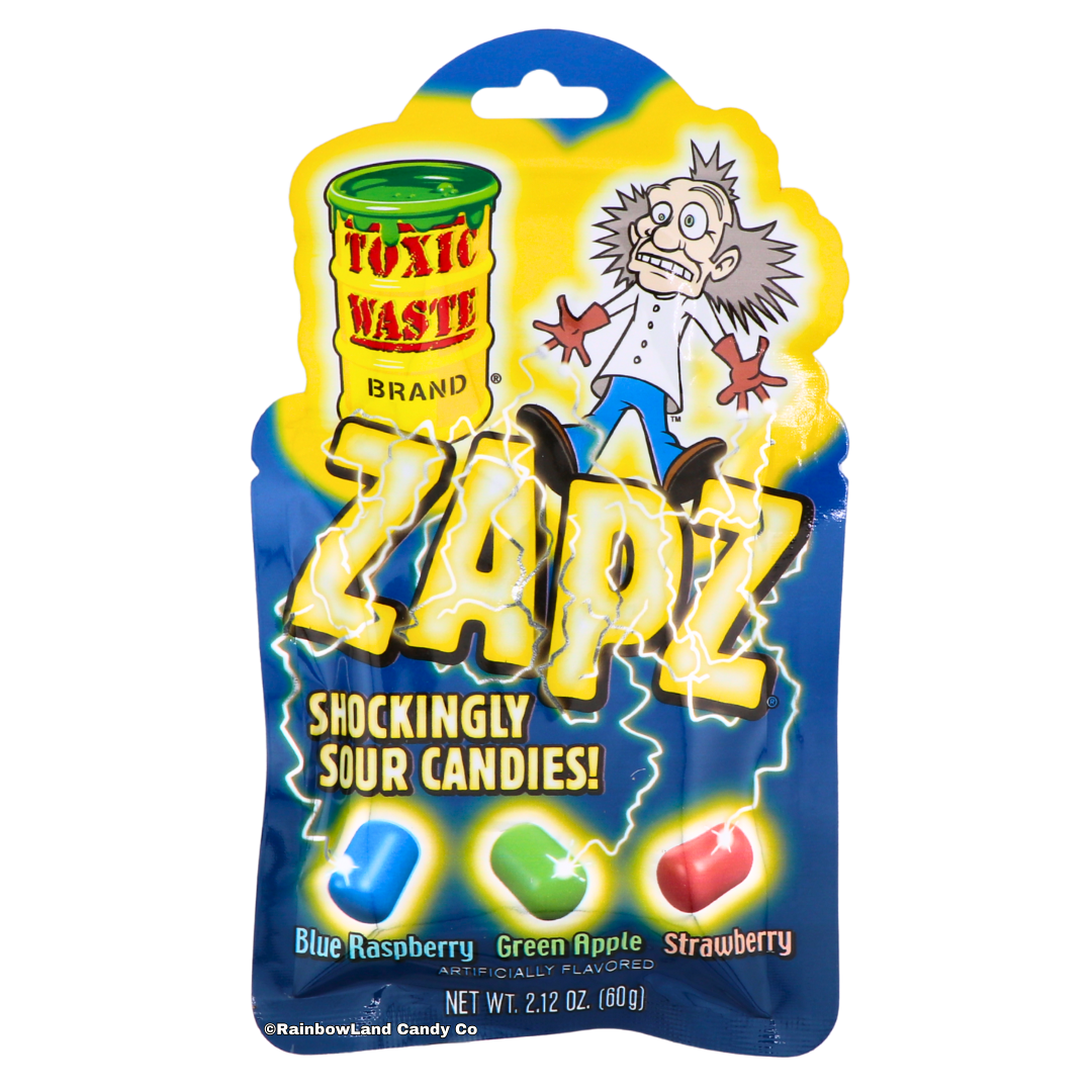 Zapz Shockingly Sour Candies – RainbowLand Candy Co