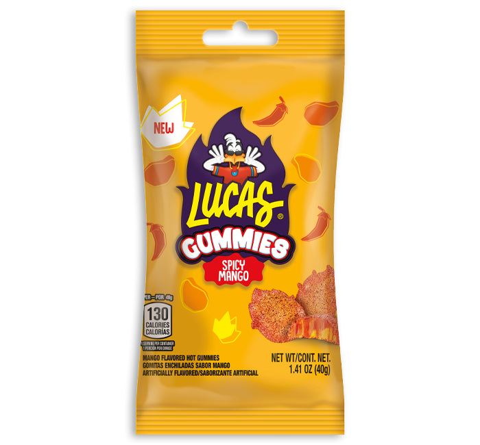 Lucas Spicy Mango Gummies – RainbowLand Candy Co