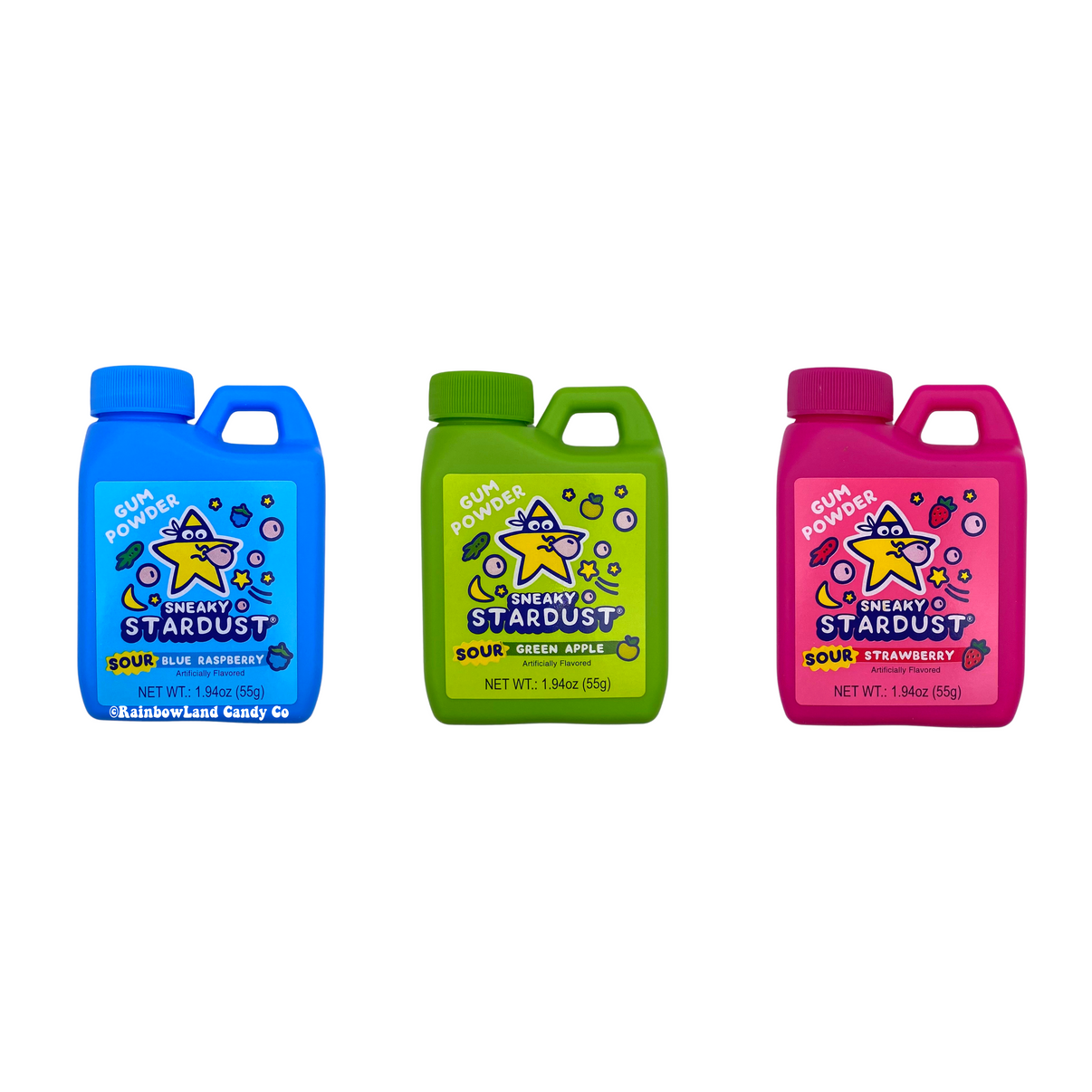 Sour Sneaky Stardust Gum Powder – RainbowLand Candy Co